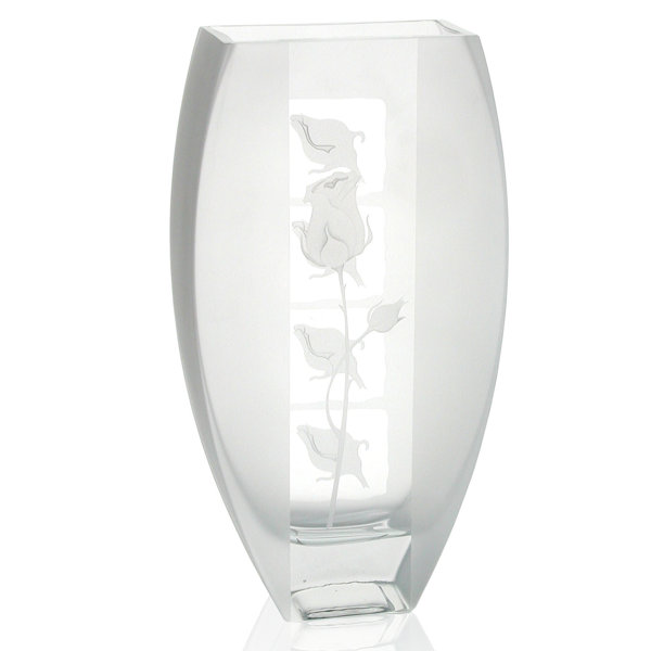 Womar Glass Sweetheart Handmade Glass Table Vase Wayfair